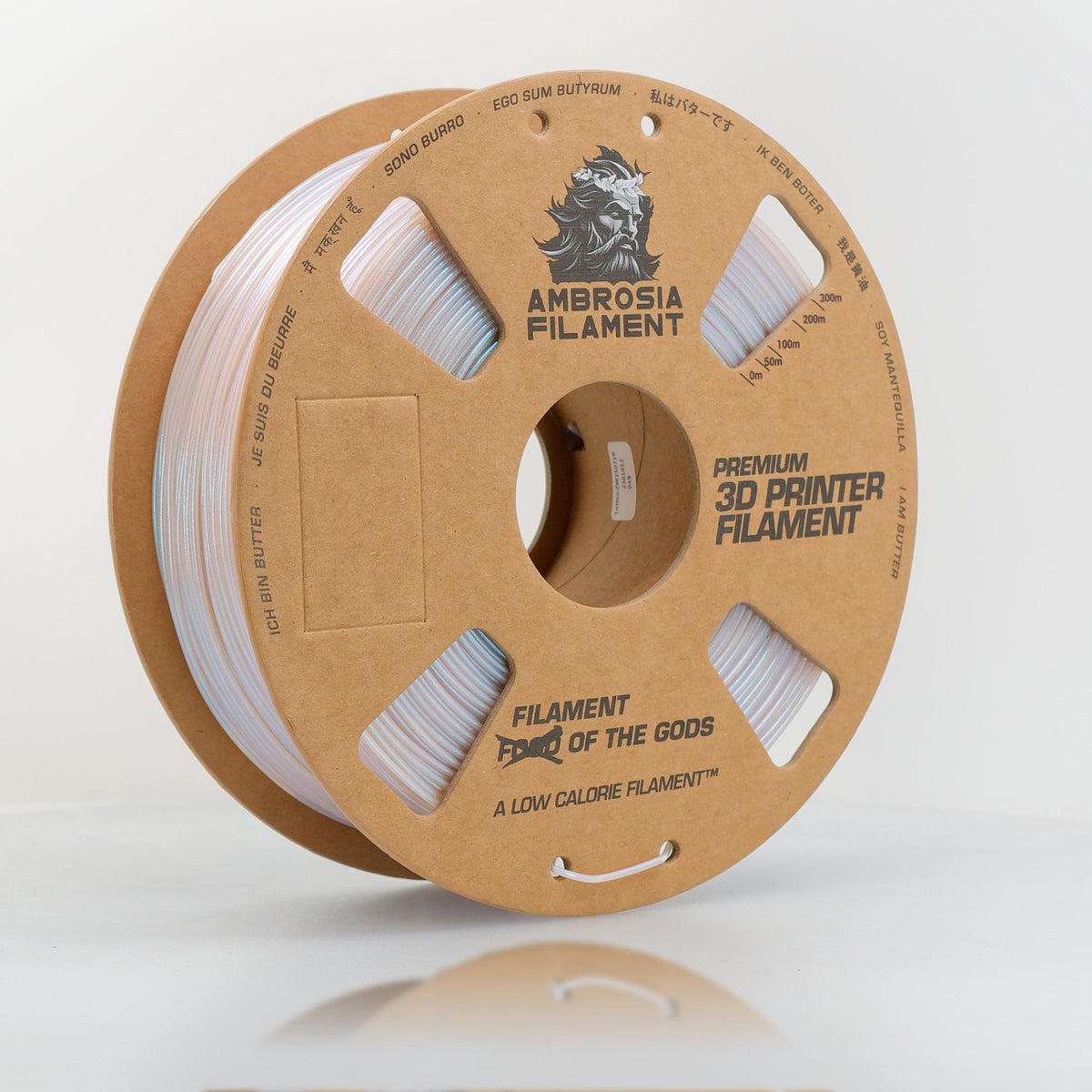 AMBROSIA Dolos Color Shifting PLA Filament of the Gods - 1KG Bambu AMS