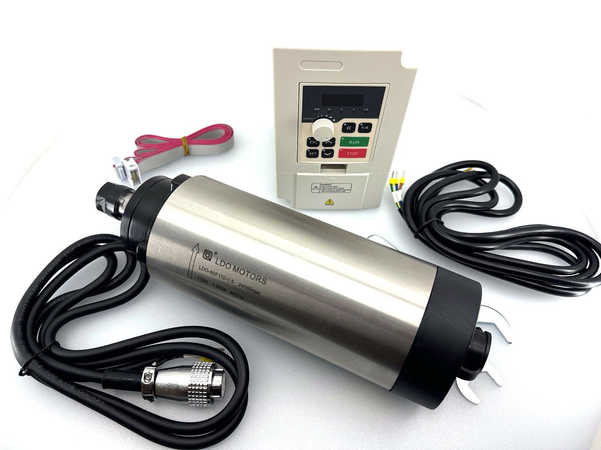 Spindle and VFD Inverters for CNC Milling Machines (Milo by Millennium