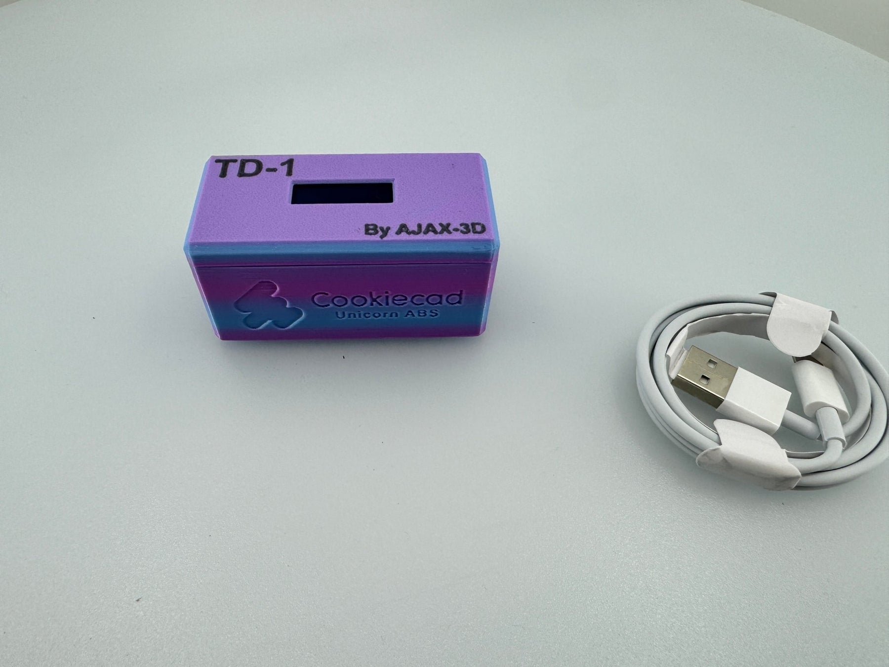 TD-1 Instant Filament TD (Transmissivity) Tester for HueForge (1.75mm