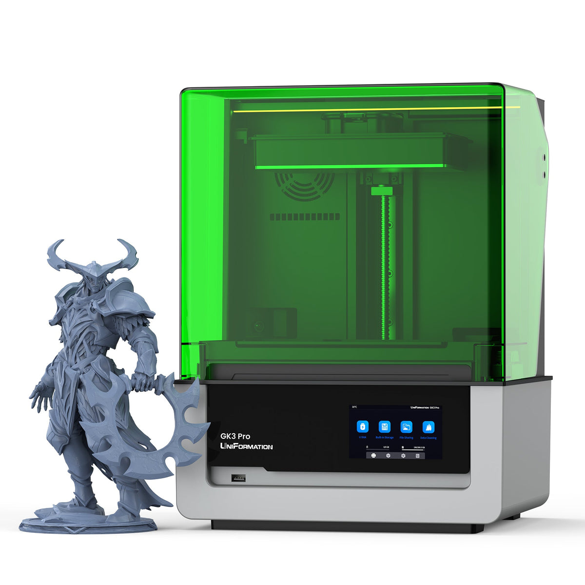 UniFormation GK3 PRO 16k Resin 3D Printer 385nm UV SLA Printer with In