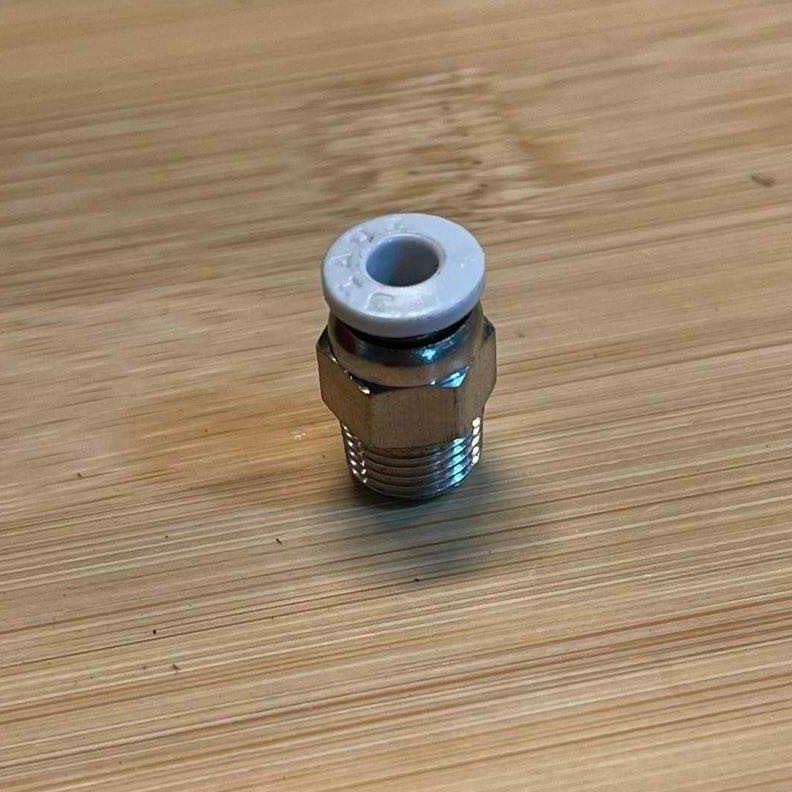Bowden Coupler for 4mm OD PTFE Tube