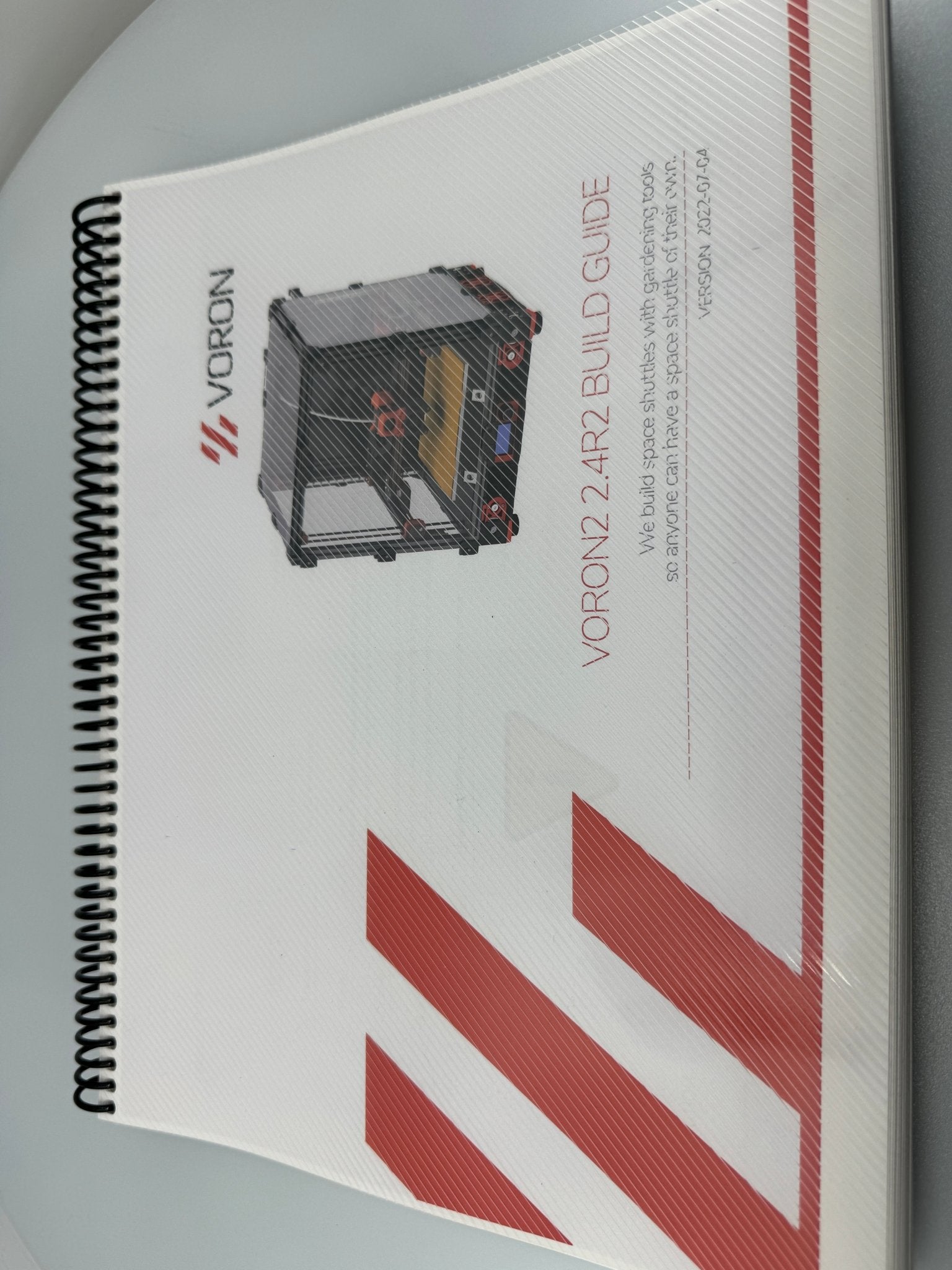Voron Assembly Manuals - Old school paper cut edition