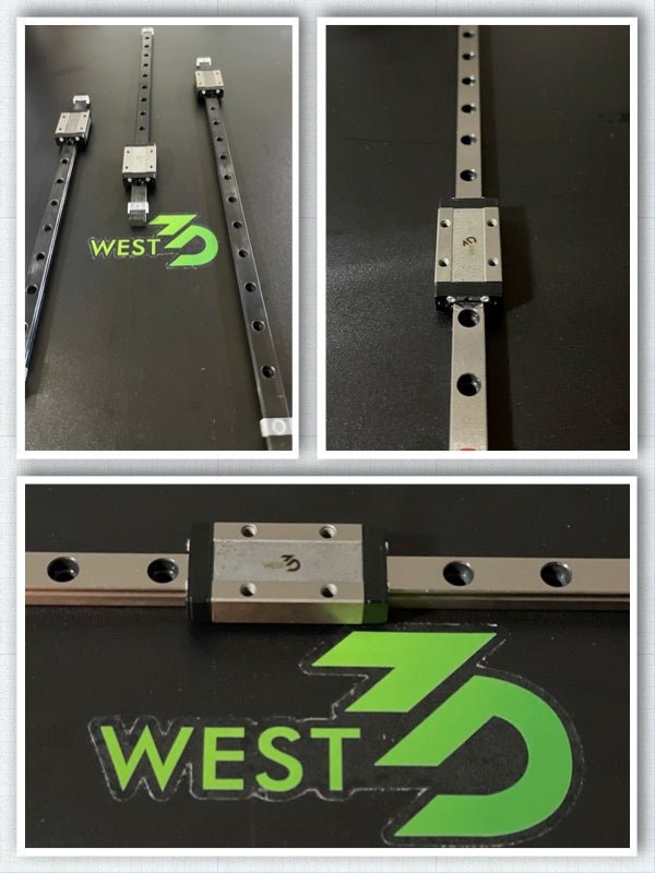 West3D Printing MGN12H-1R-300/350/400/450 Linear Rails with Carriages CNA